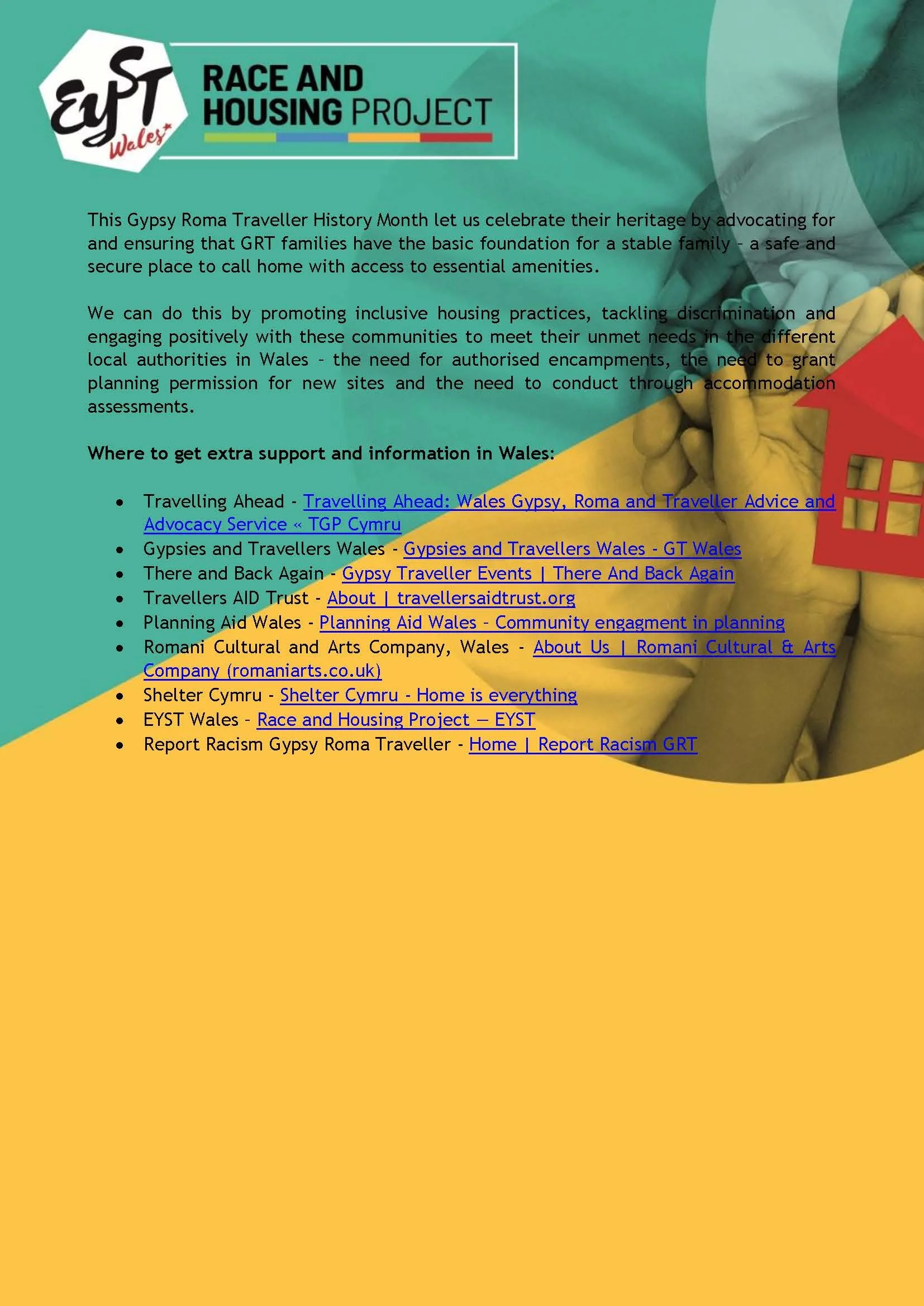 Gypsy Roma Traveller History Month: Ensuring safe, secure and suitable accommodation for GRT ...