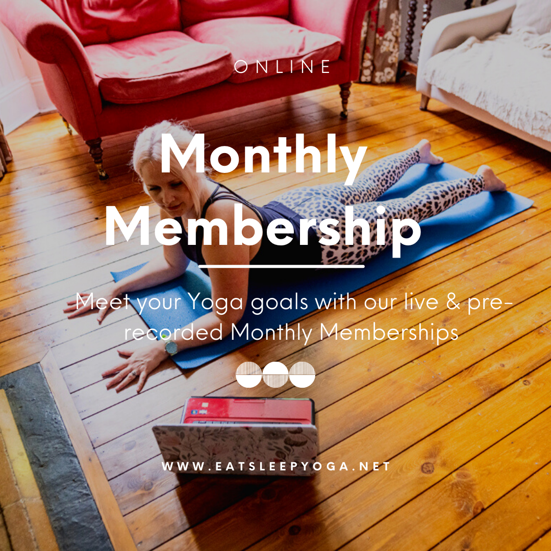 Online Yoga Monthly Membership | Eat Sleep Yoga