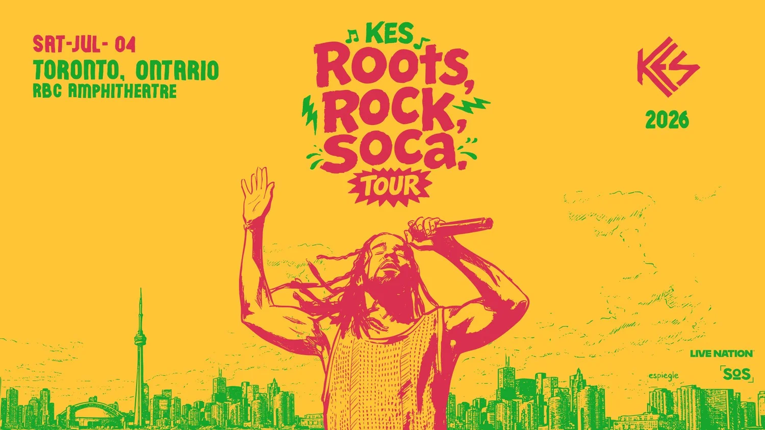 KES Concert at Budweiser | Experience Soca Live Now — SOS FEST