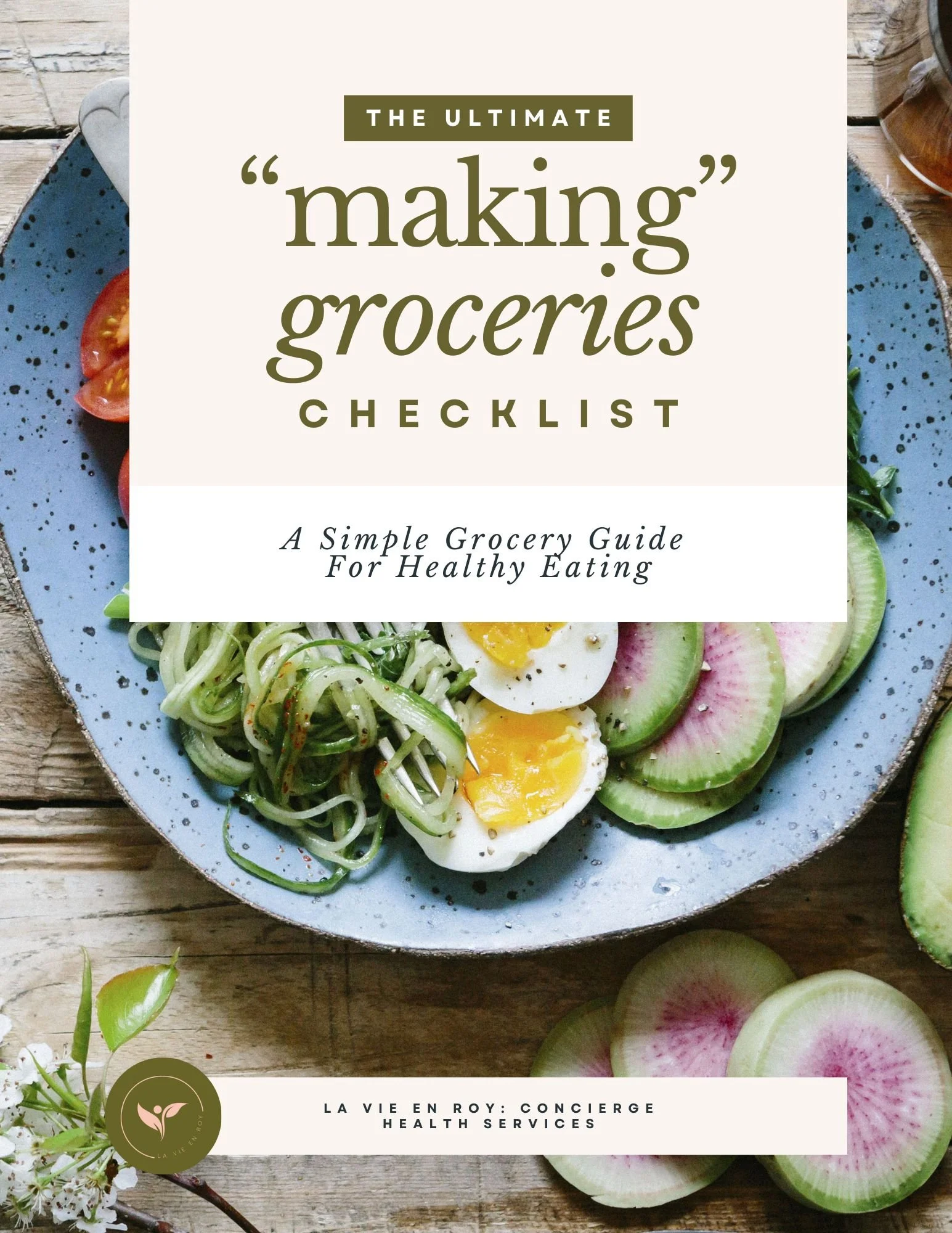 The Ultimate "Making" Groceries Checklist — La Vie en Roy