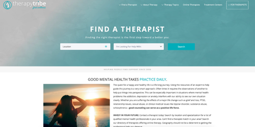 27 Of The Best Therapy Directories [For Therapists & Patients ...