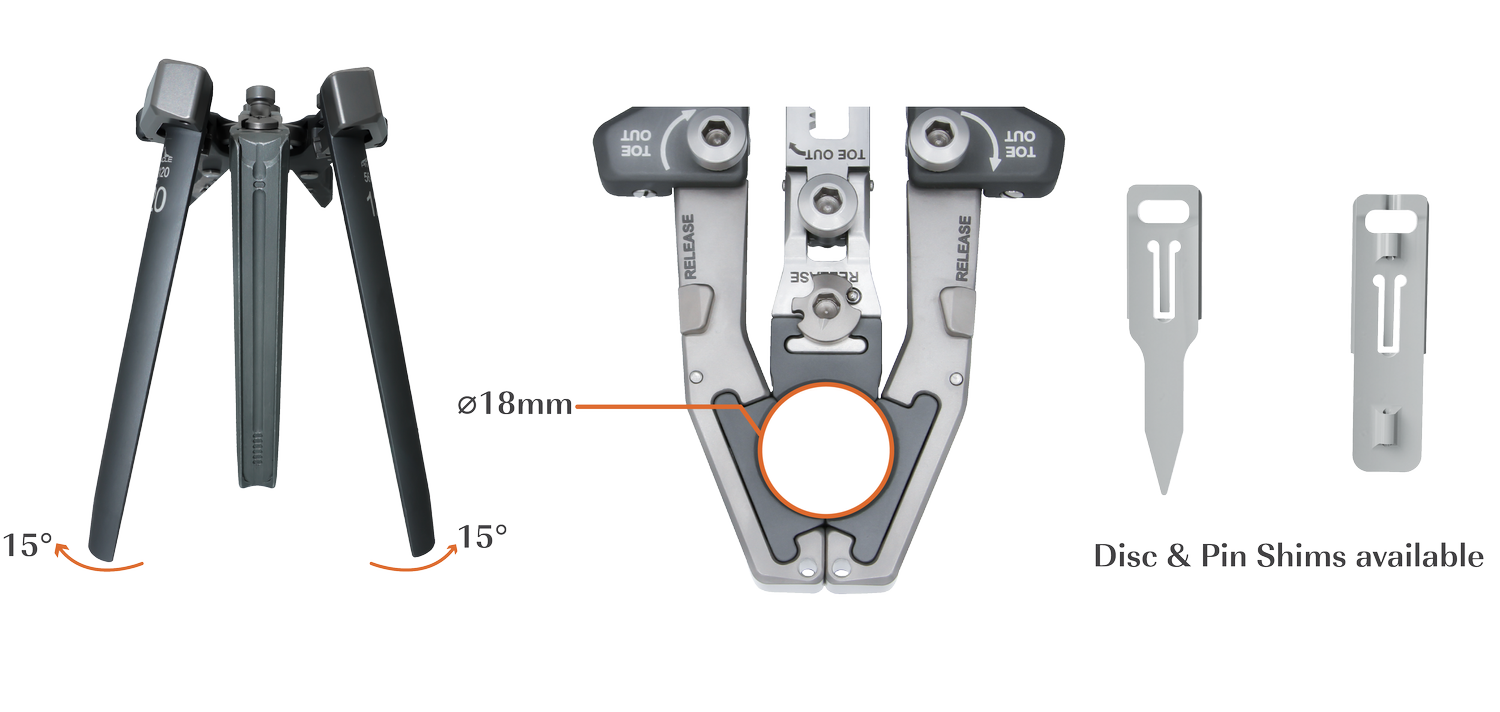 Pinnacle 3-Blade Lateral Retractor System — Camber Spine Med Tech