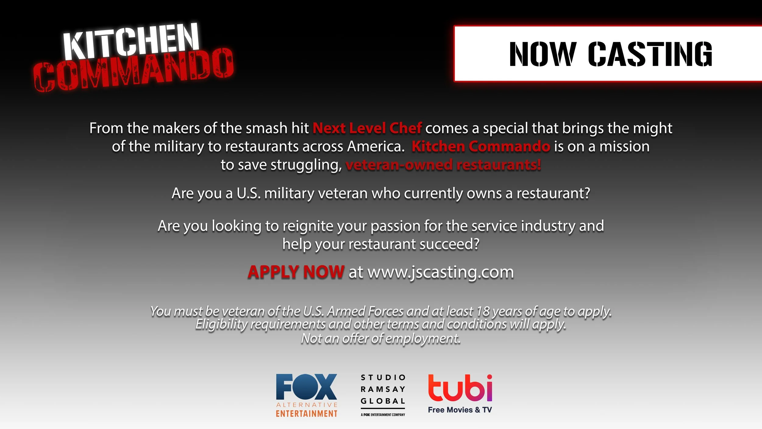 Now Casting — JS Casting | Real People, Real Stories, Real Talent