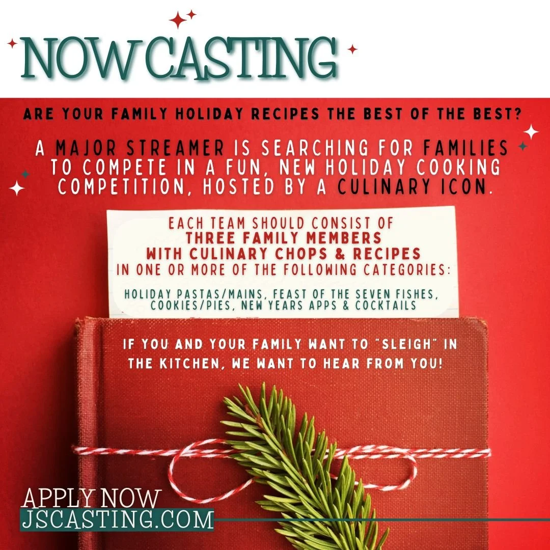 Now Casting — JS Casting | Real People, Real Stories, Real Talent