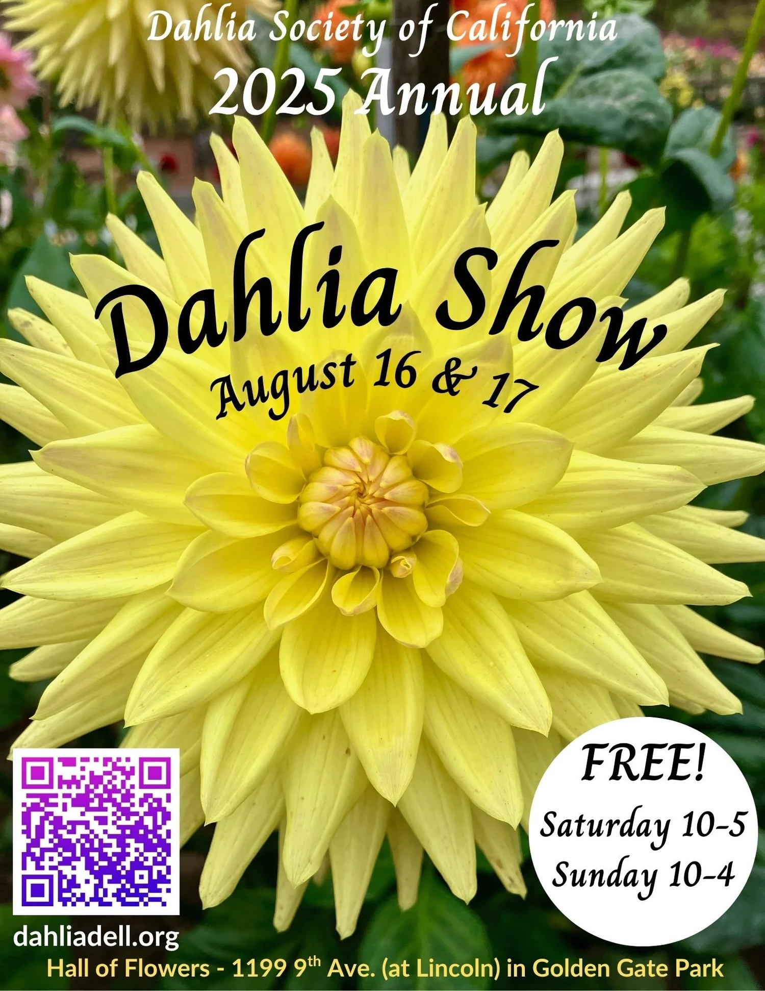 The Dahlia Dell, Dahlia Society of California