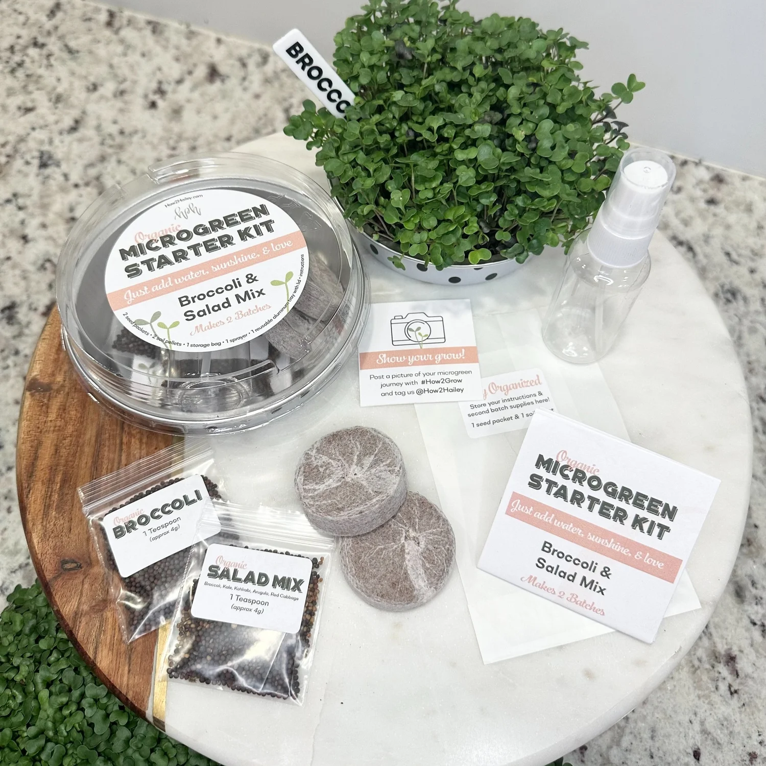 How2 Grow Microgreens | How2Hailey — Hailey H. Rogers