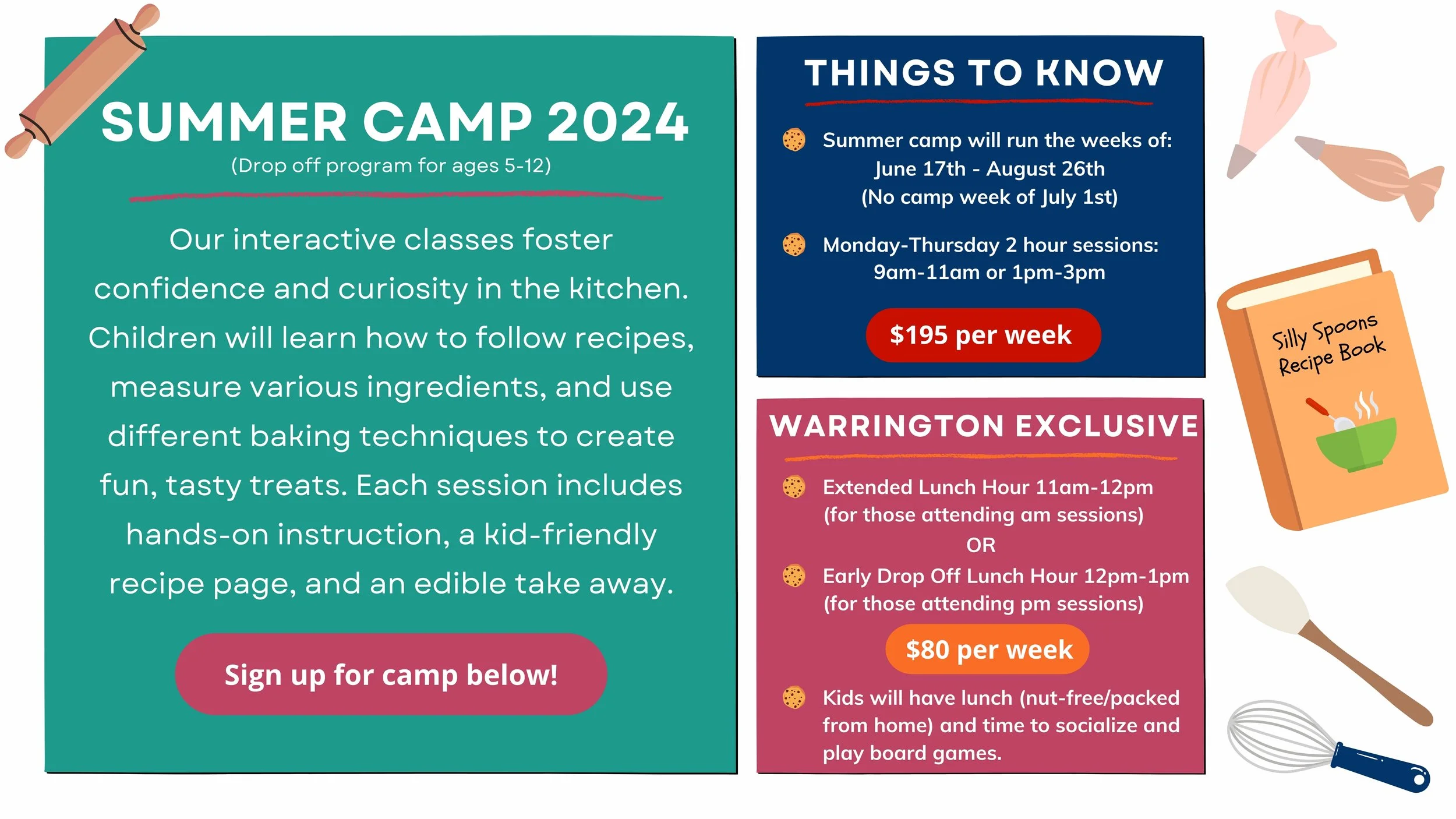 Summer Camp — Silly Spoons