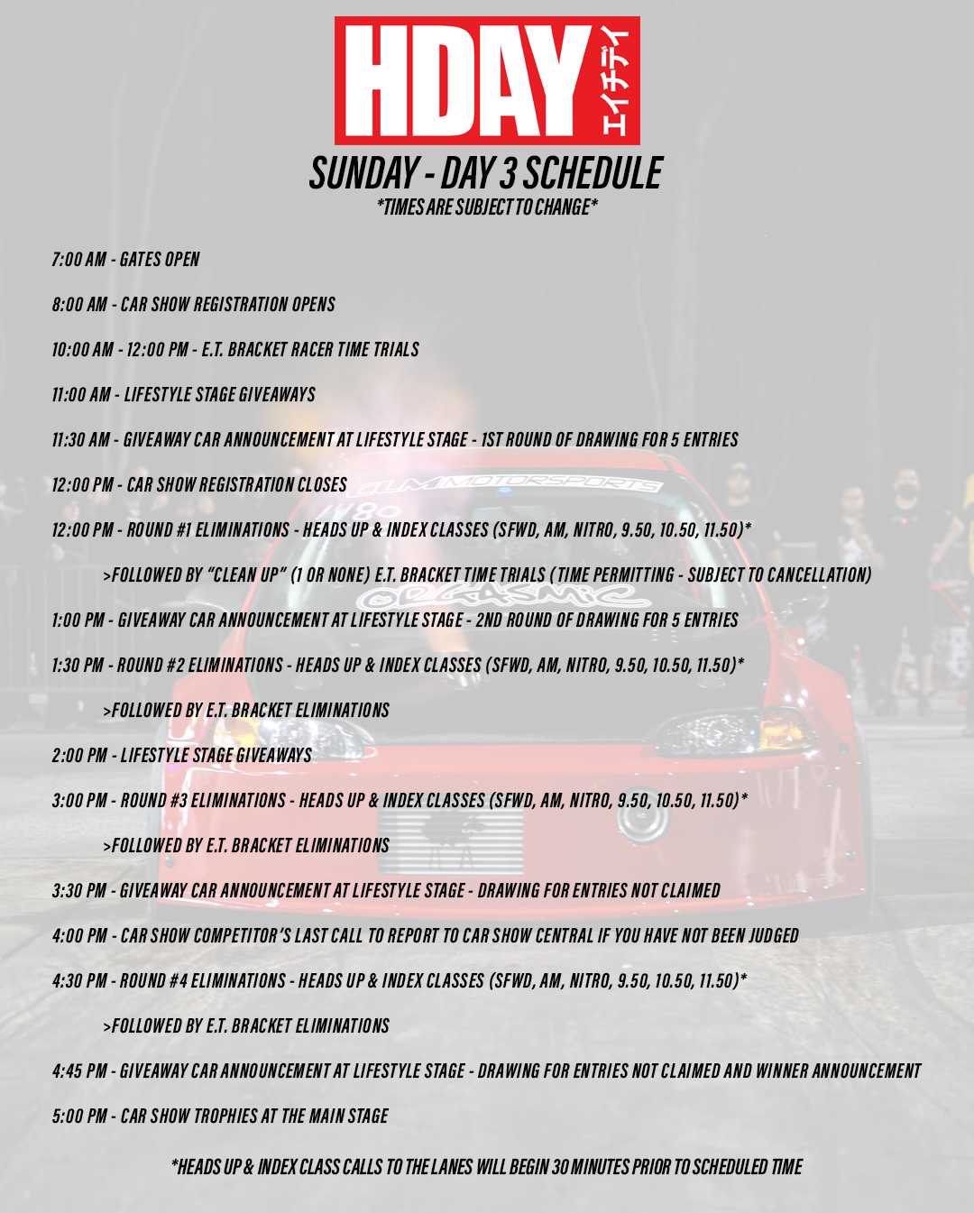 SPRING 2024 — HDAY