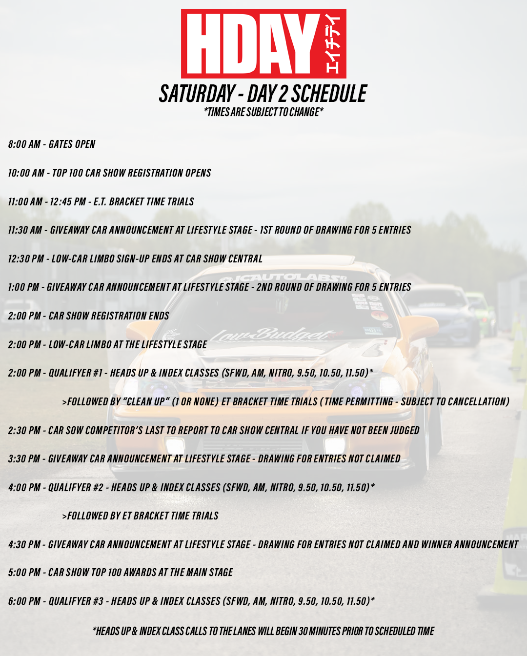 SPRING 2024 — HDAY