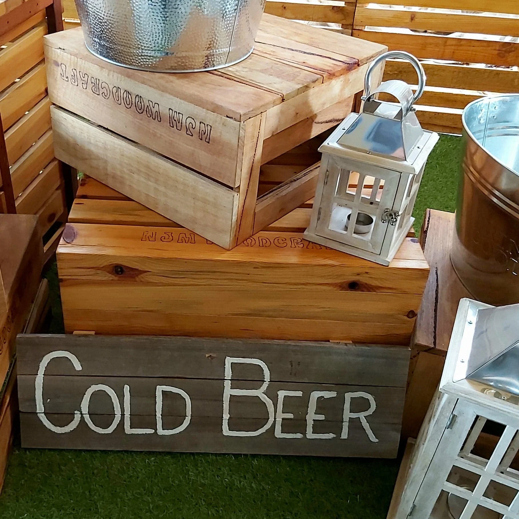 Hire Crate Furniture — The Crazy Crate Lady: Perth's Crate Bars and ...