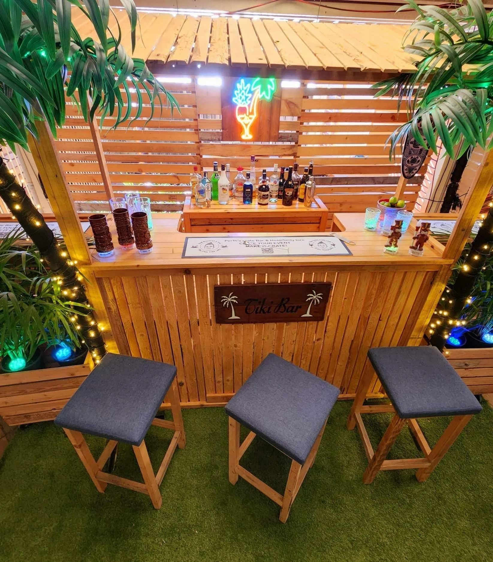 Hire Crate Furniture — The Crazy Crate Lady: Perth's Crate Bars and ...