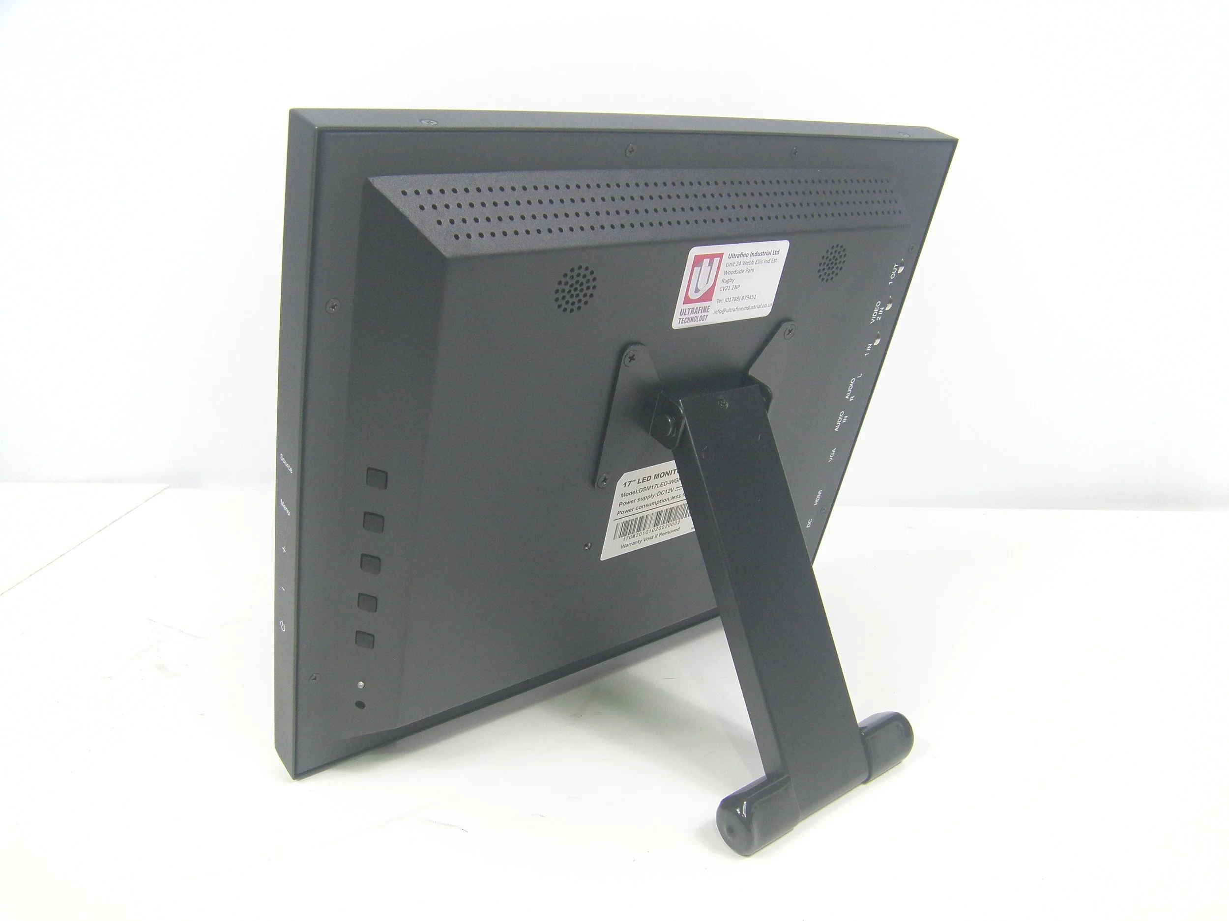 17" Metal Cased Industrial Monitor — Ultrafine Industrial Ltd