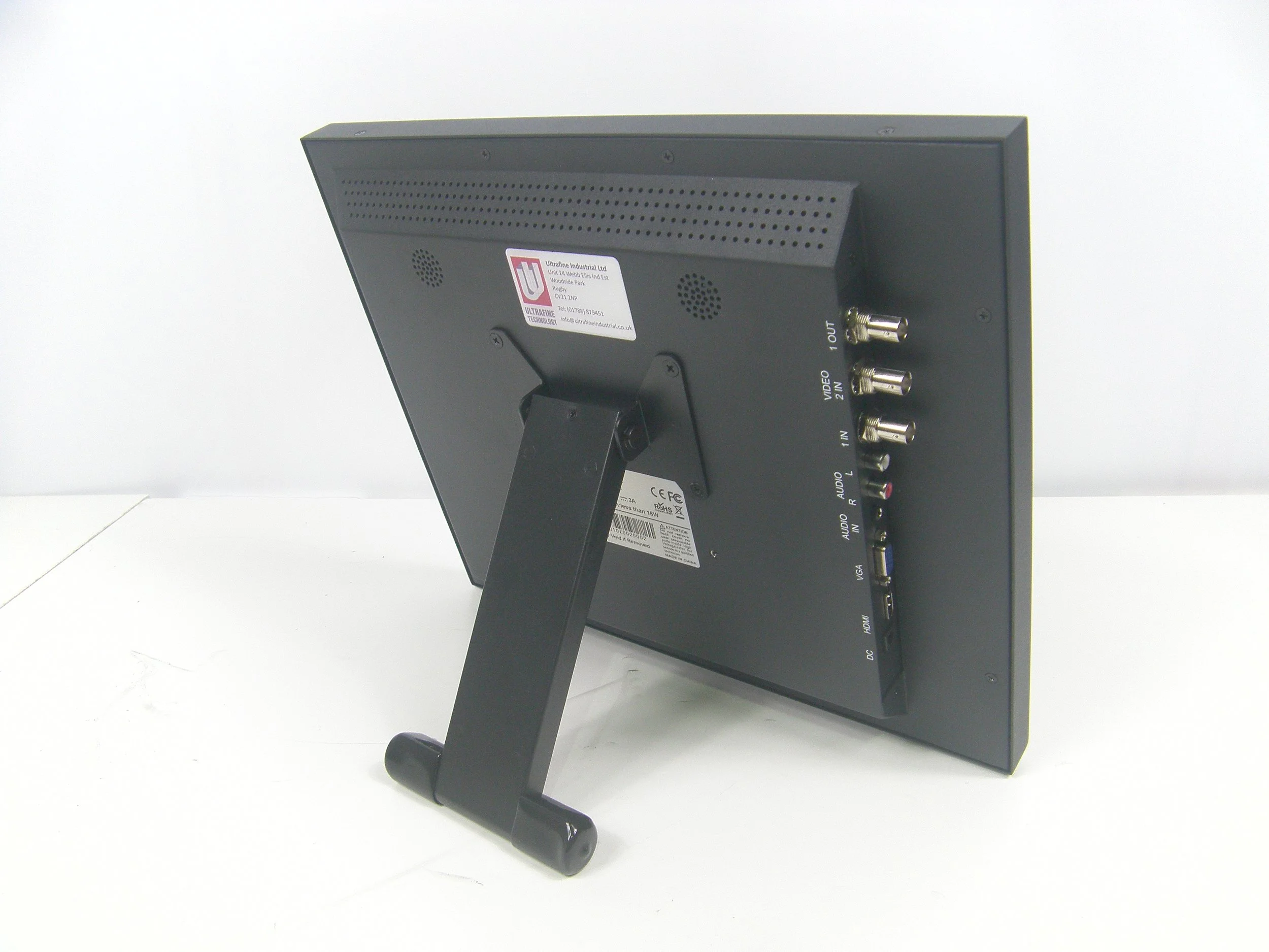 17" Metal Cased Industrial Monitor — Ultrafine Industrial Ltd