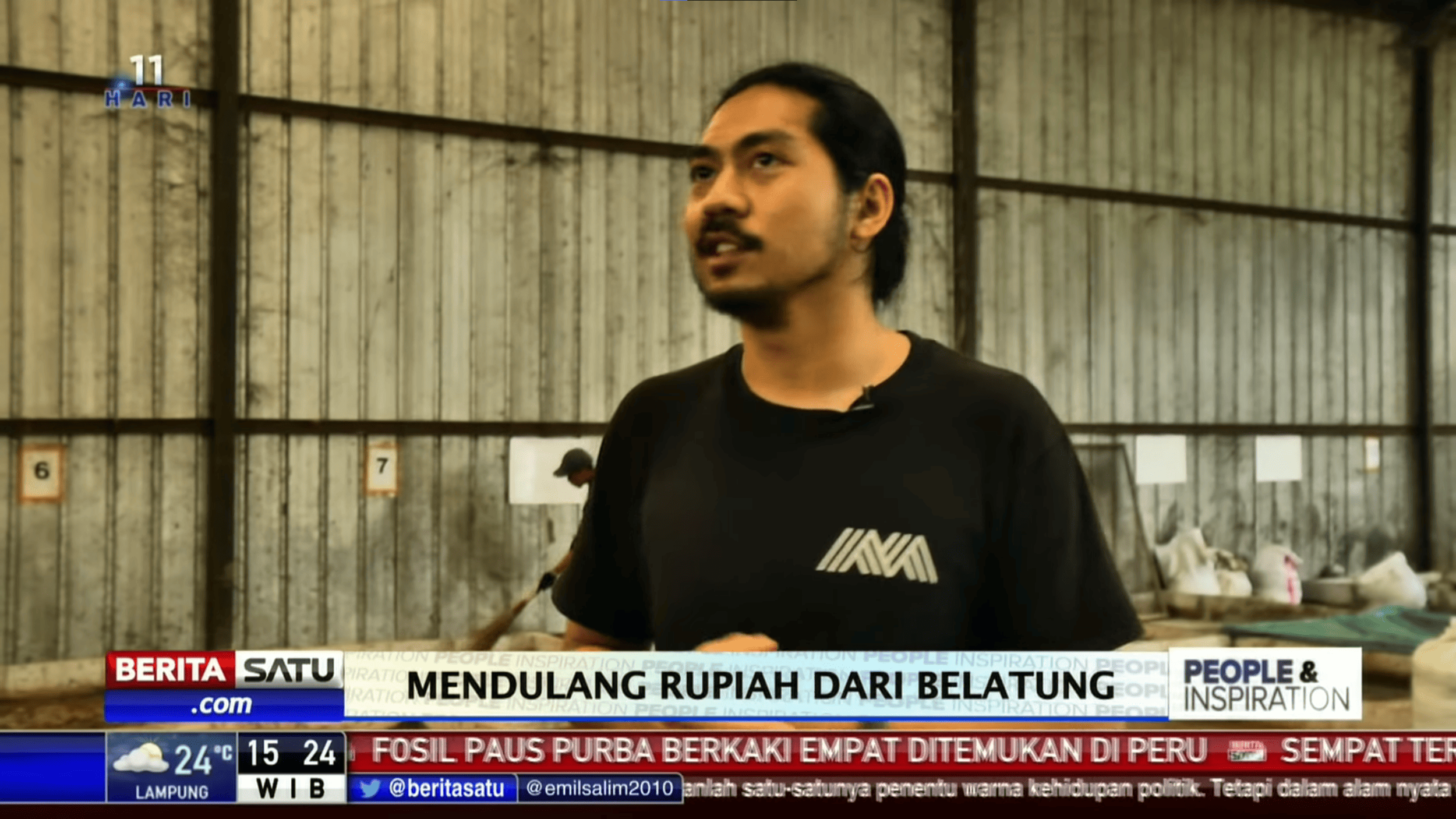 CEO of Magalarva Interviewed by Berita Satu | Magalarva