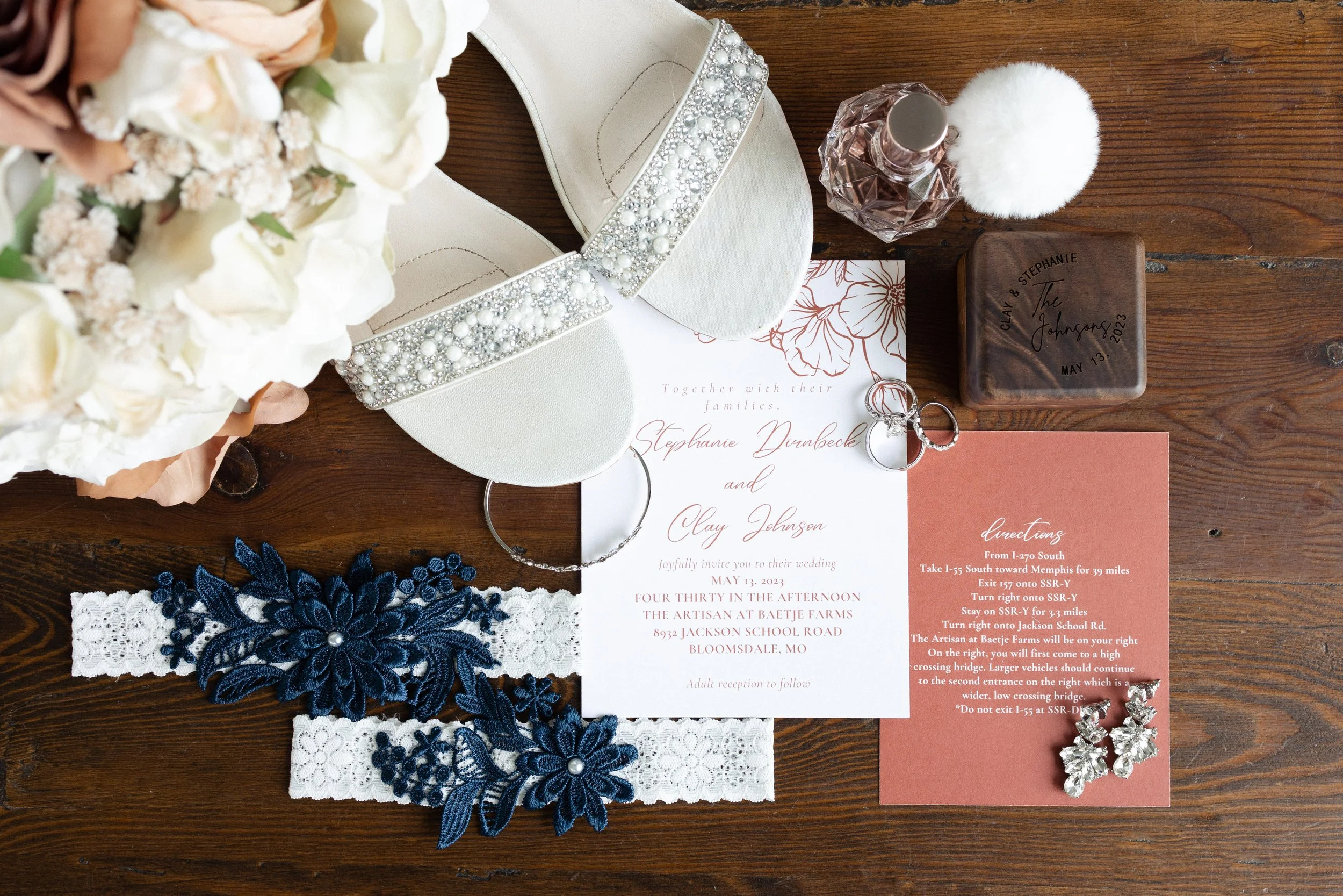 Stephanie & Clay - The Artisan at Baetje Farms — Ashley's Portrait Co ...
