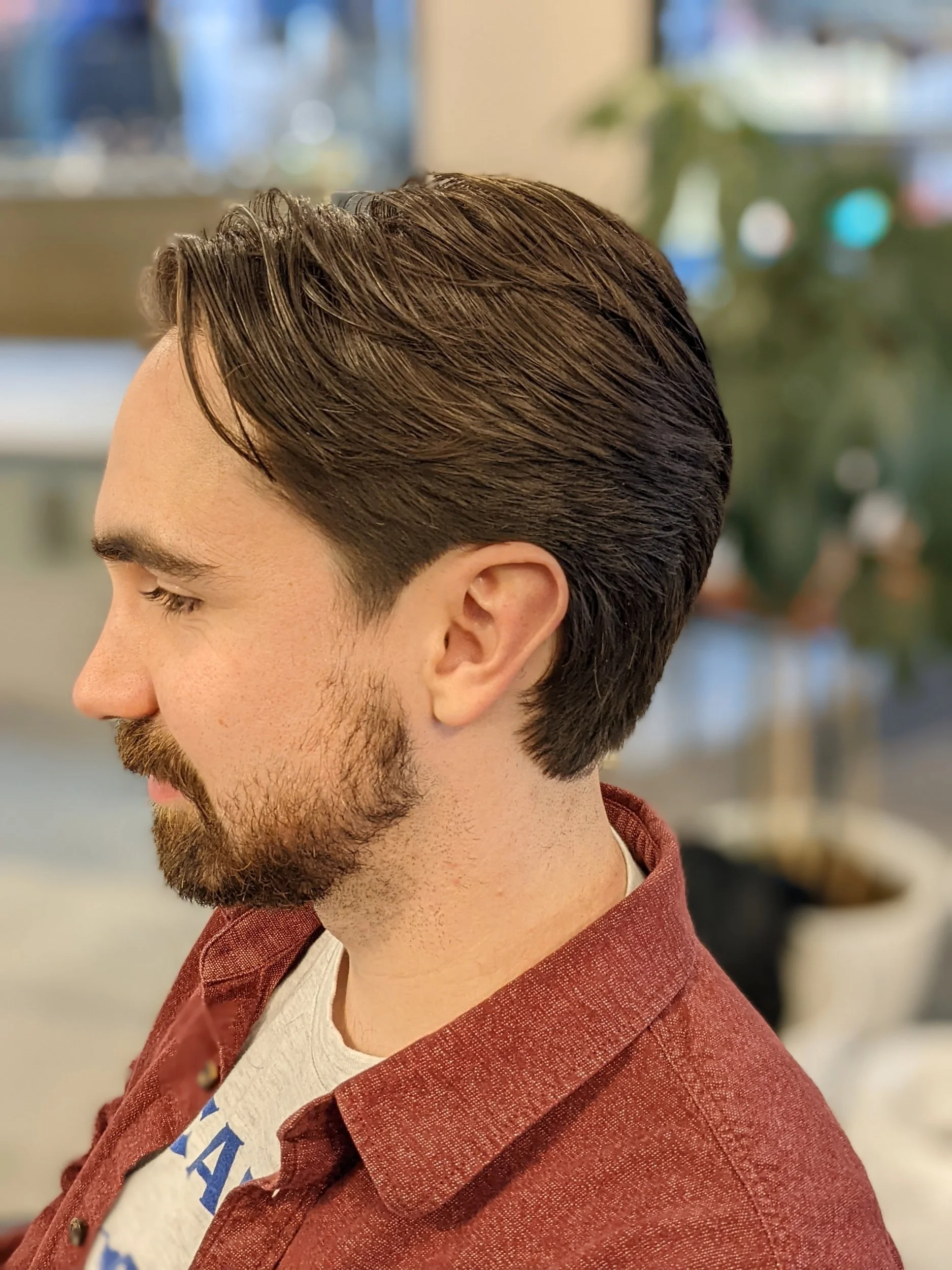 The Middle Part Hairstyle Breakdown and How You Can Get It For Yourself ...