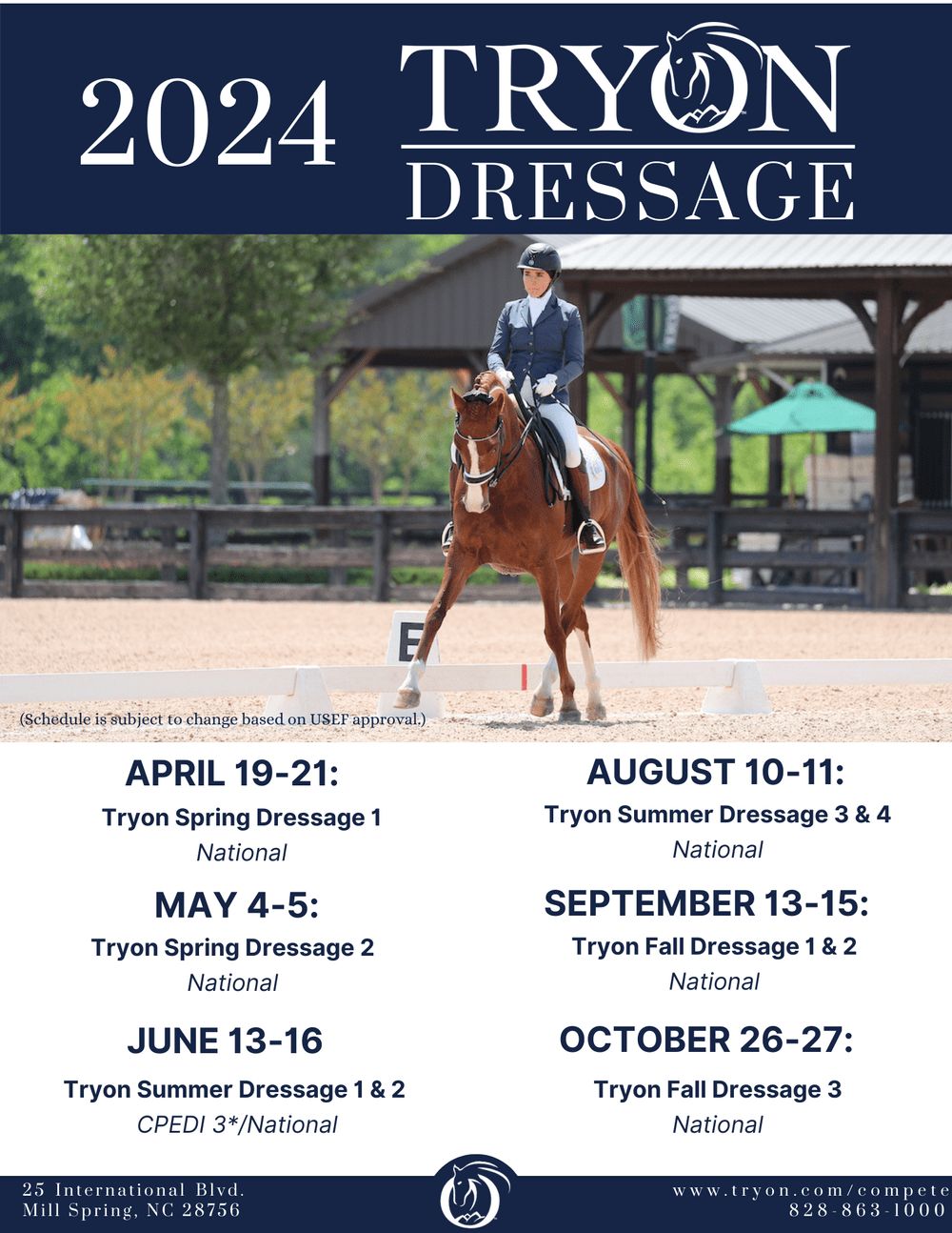 Dressage & Para Dressage — Tryon International