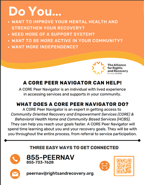 Mental/Behavioral Health — United We Stand CAC, Inc.