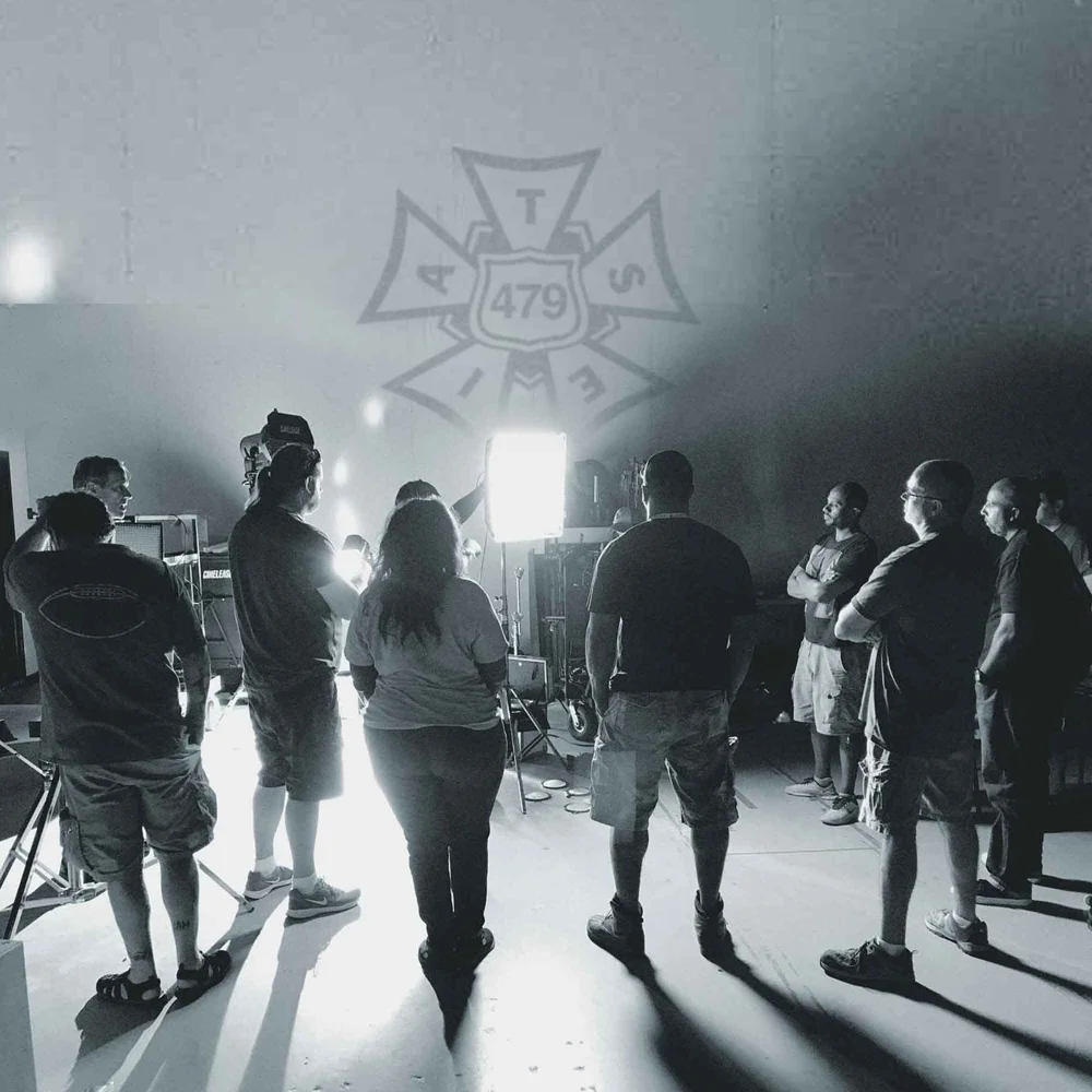 Local 479 Members Training Members — IATSE Local 479