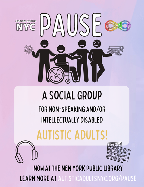PAUSE — Autistic Adults NYC