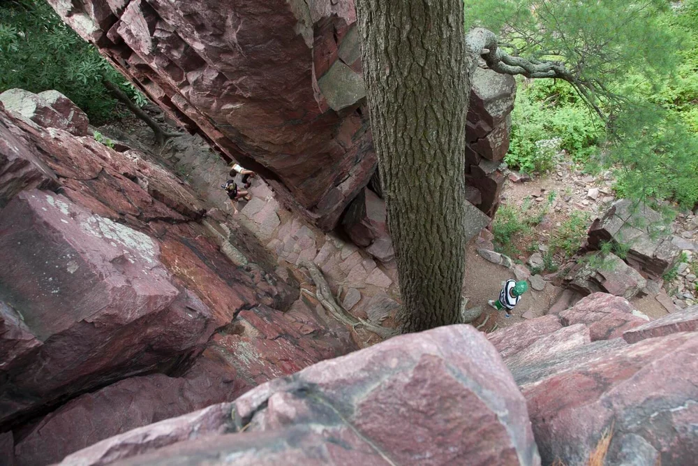 Hiking the Potholes Trail at Devil's Lake State Park