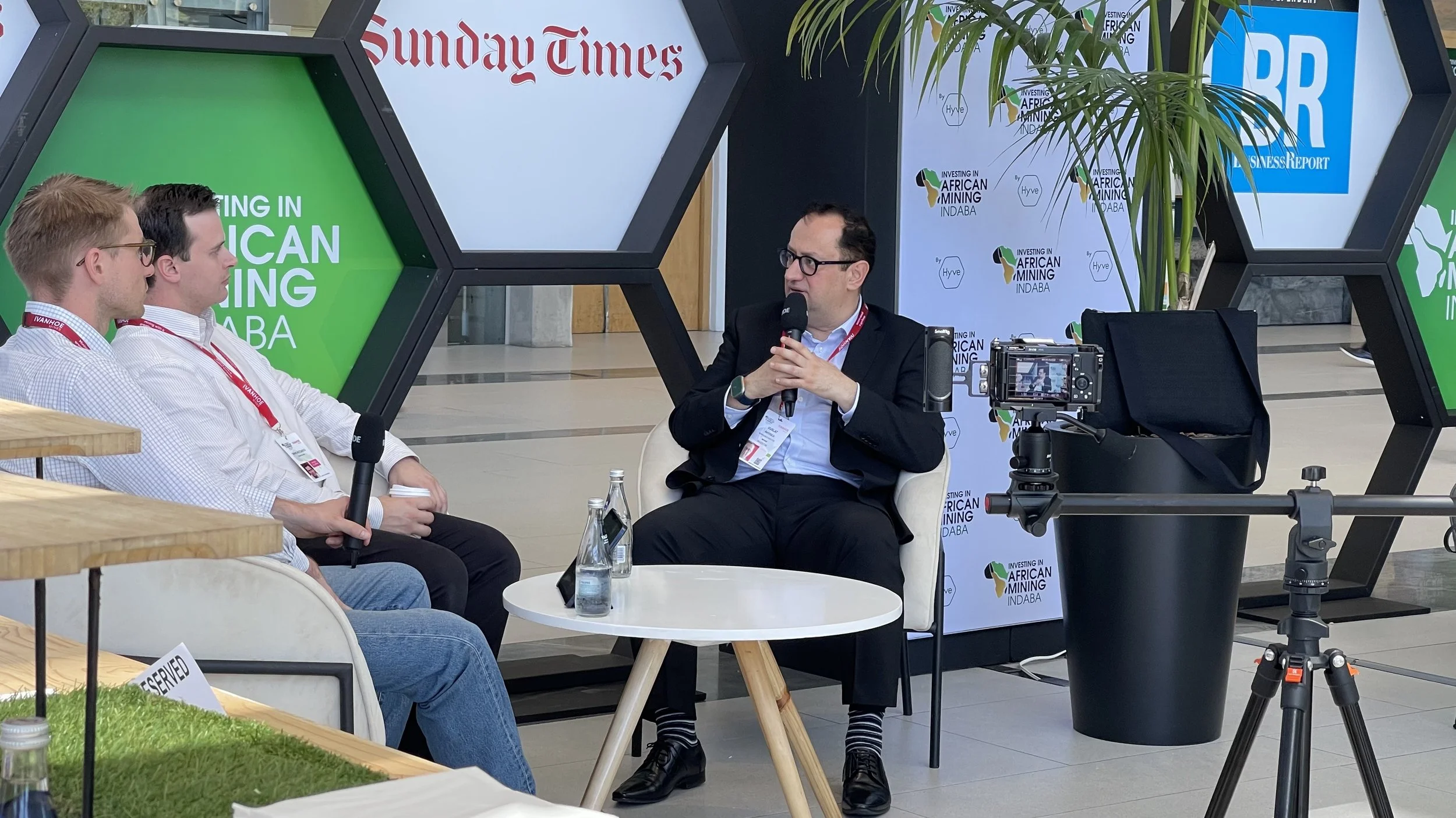 Khwelamet is the talk at Mining Indaba media lounge — menar