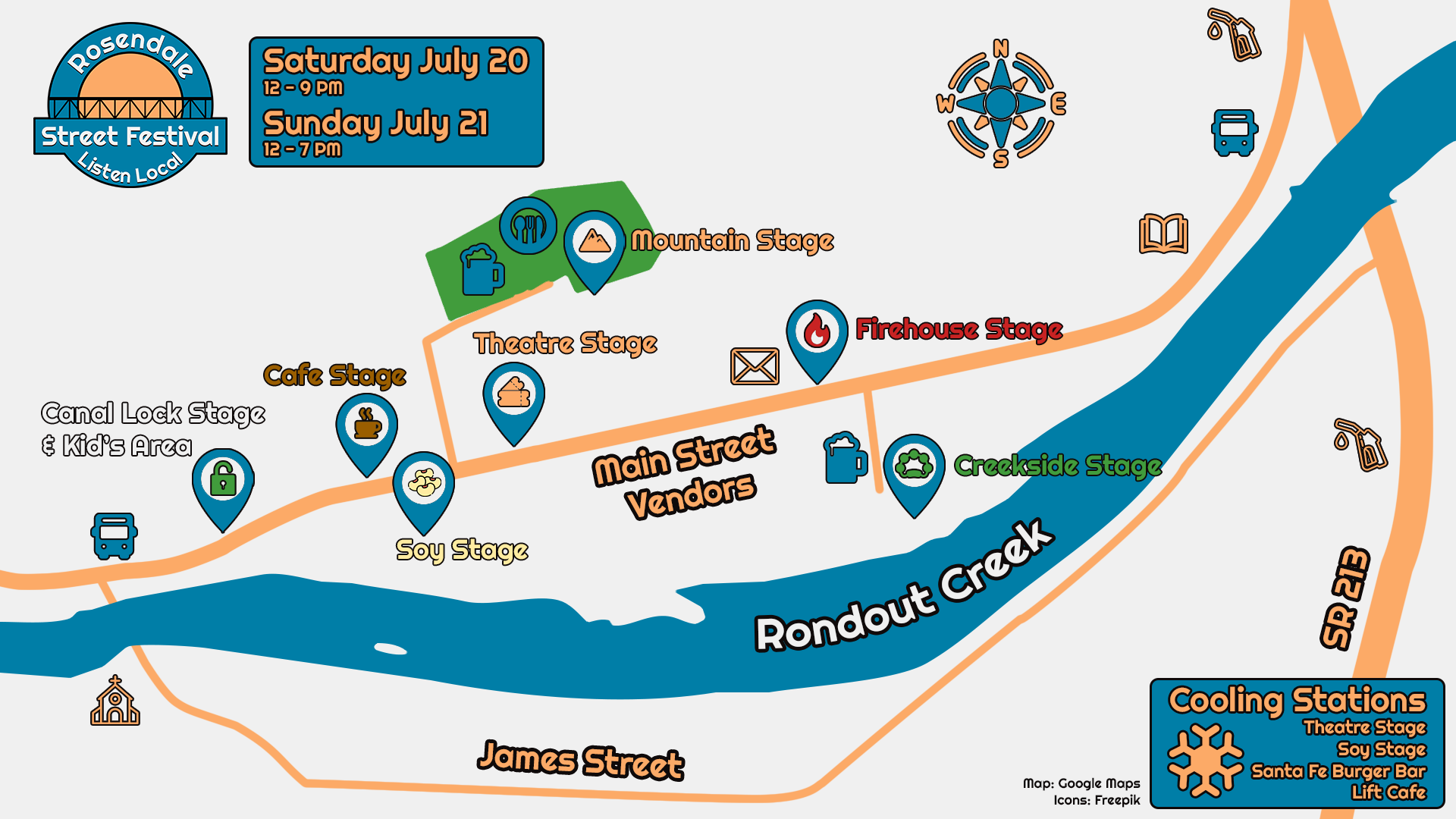 Map Of Rosendale Ny