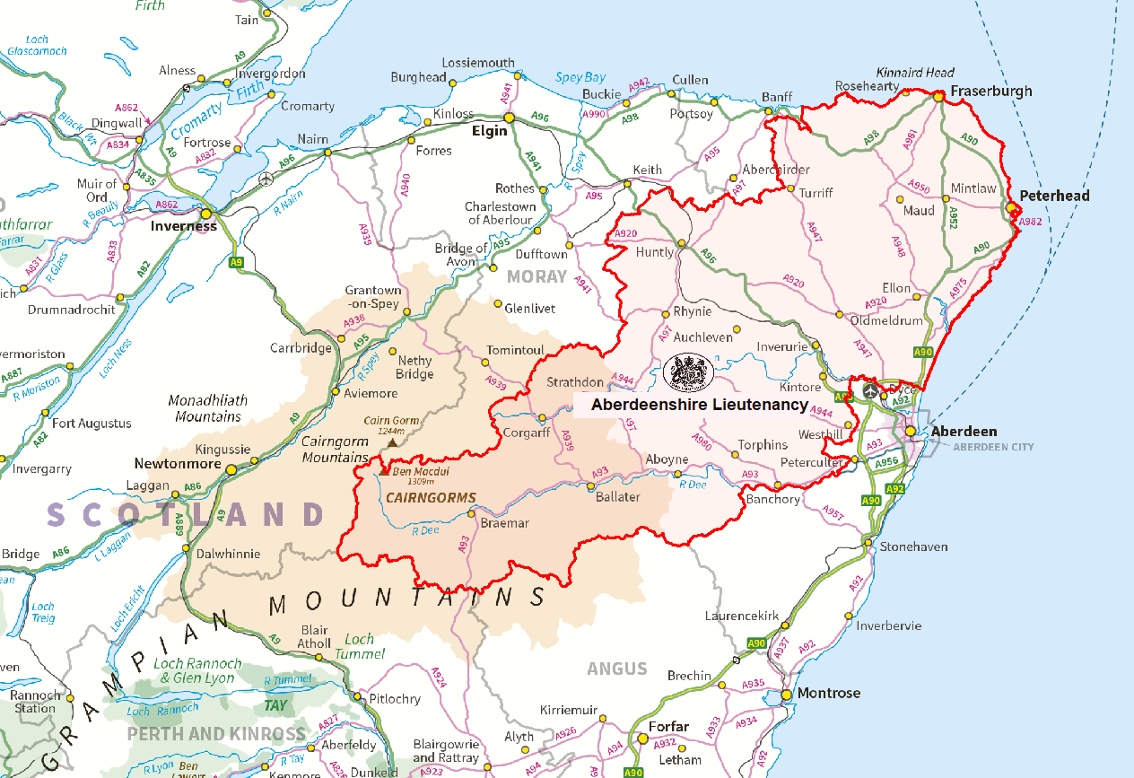Aberdeenshire Lieutenancy Area — Lord Lieutenant of Aberdeenshire