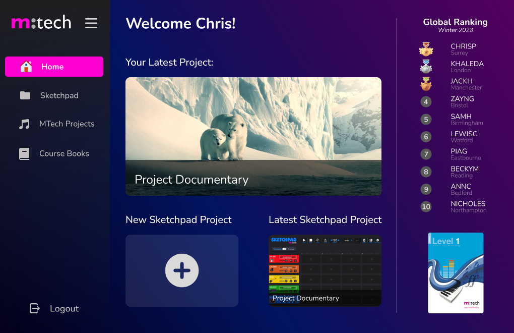 M:Tech | Creative Music Making Courses for Children & Schools - Music ...