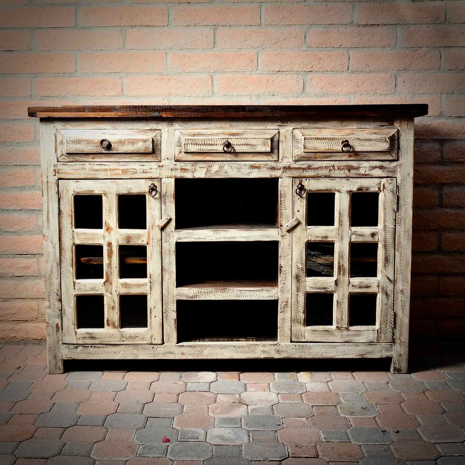 Old Fashion Barn Door Buffet —Rustic Furniture | Farm House | Wood ...