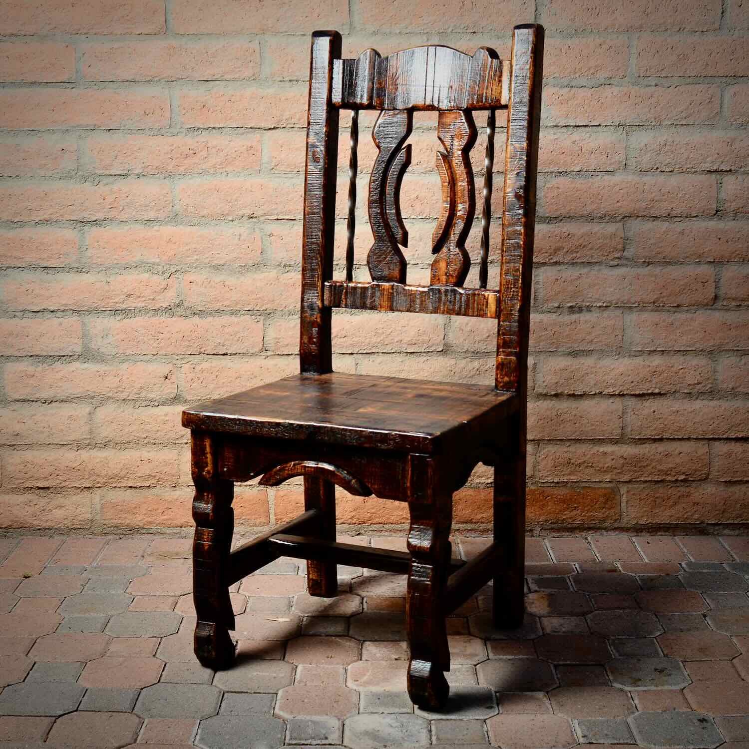 Deer Royal Brick Old Fashion Texas Chair —Rustic Furniture | Farm House ...
