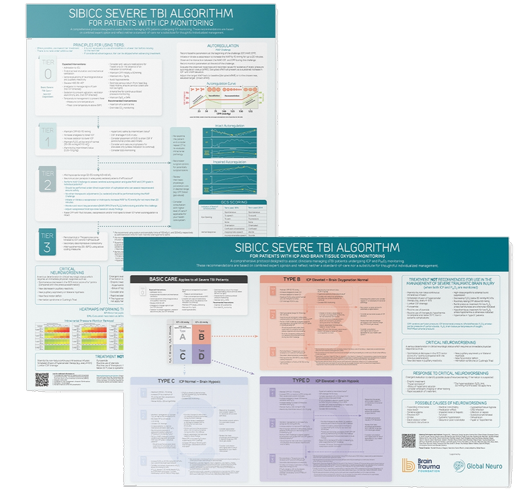 SIBICC Severe TBI Algorithm for Patients with ICP Monitoring (2019 ...