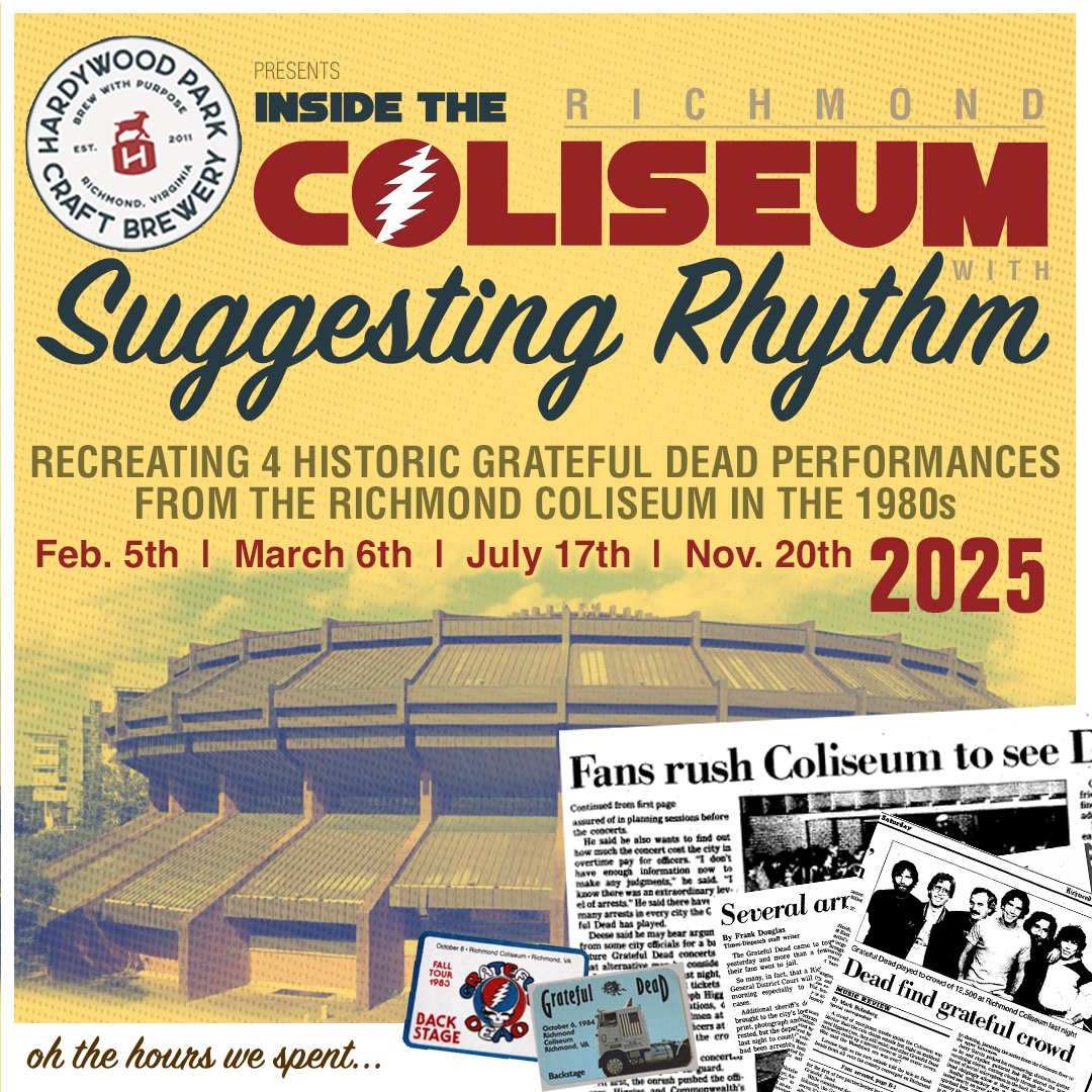 🎶 Hardywood Presents: “Suggesting Rhythm - Inside The Coliseum” Weekday ...