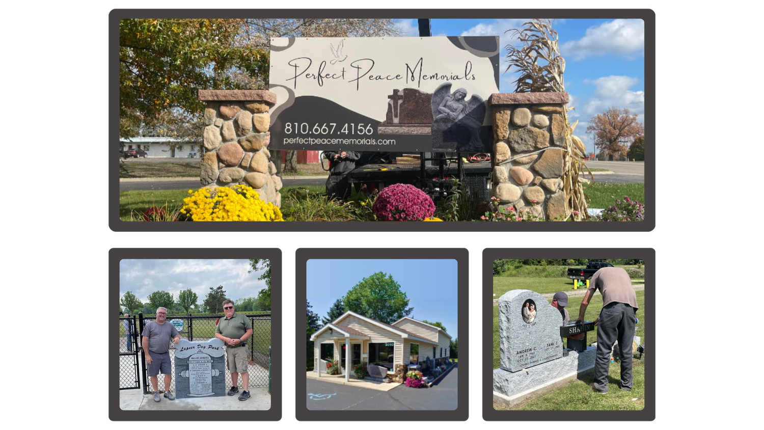 Perfect Peace Memorials