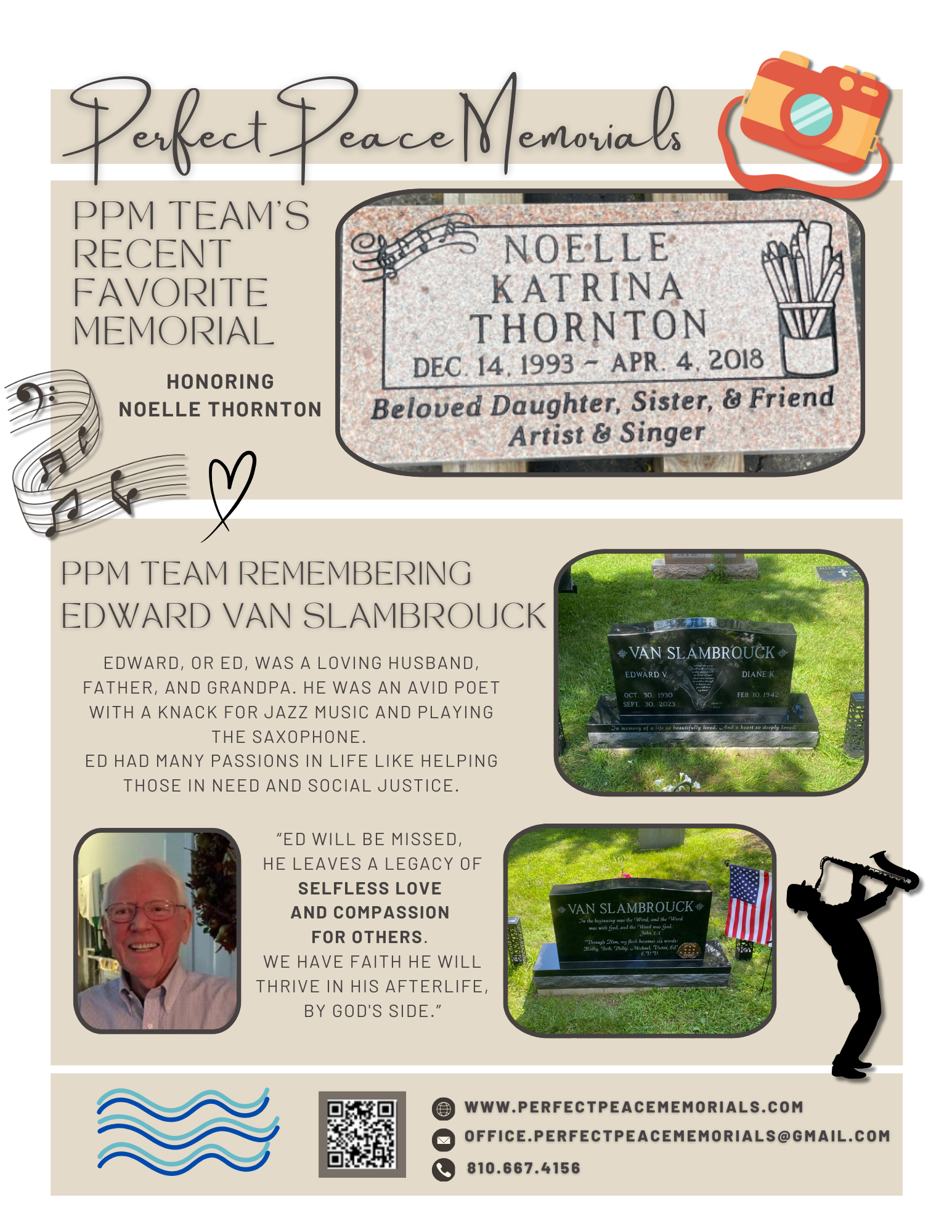 Perfect Peace Memorials: Newsletters — McComb Monument - Perfect Peace ...