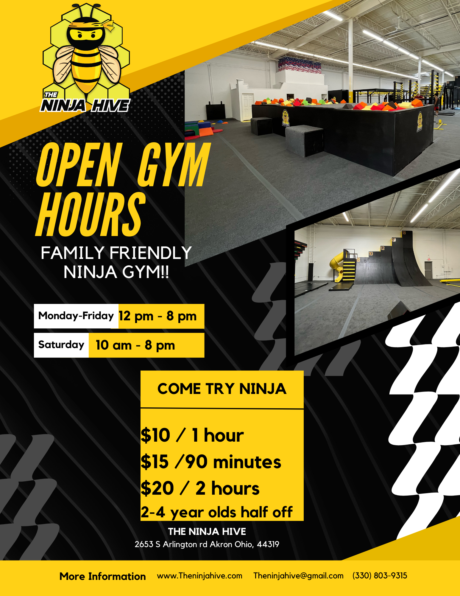 The Ninja Hive | Obstacle Training Gym