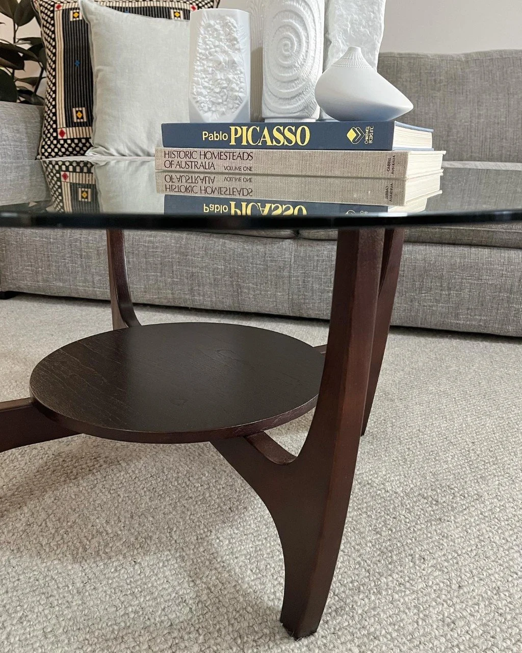 Glass Top Coffee Table — MODCASA