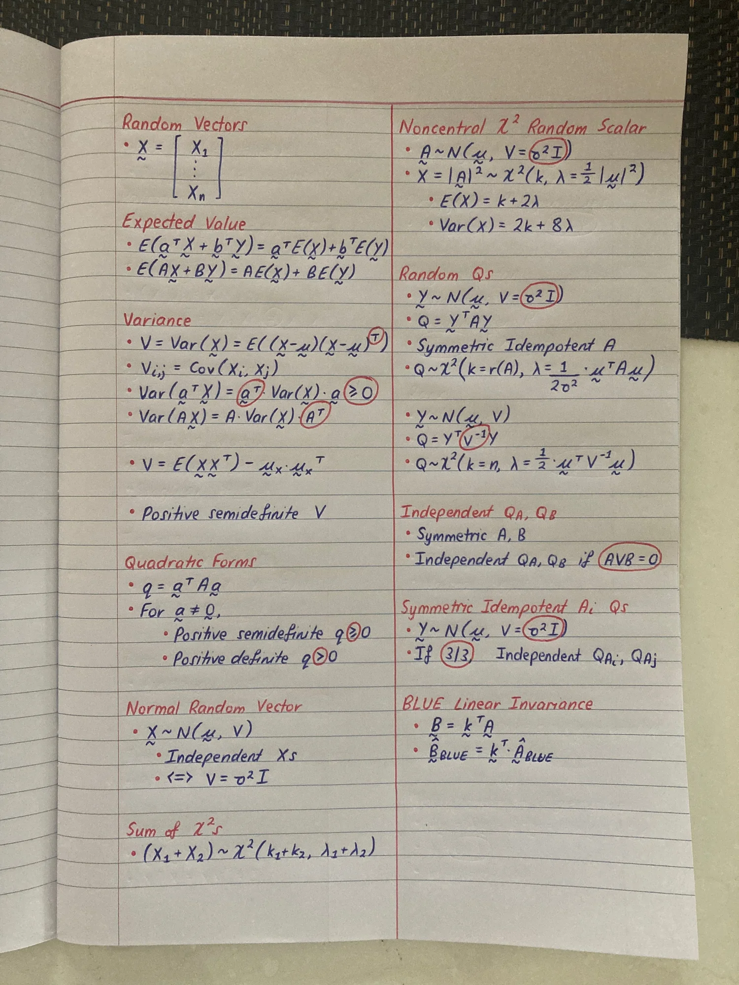 Linear Statistical Models — Statistics Made Simple