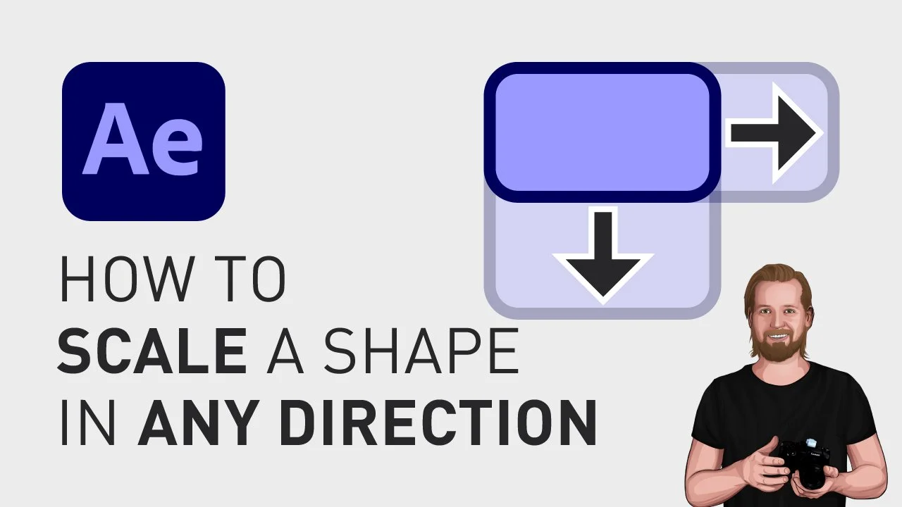 How to scale a shape in any direction in Adobe After Effects — DAVID ...