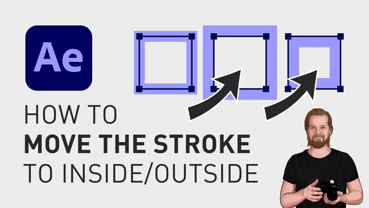 How to move the stroke to the inside or outside in After Effects ...