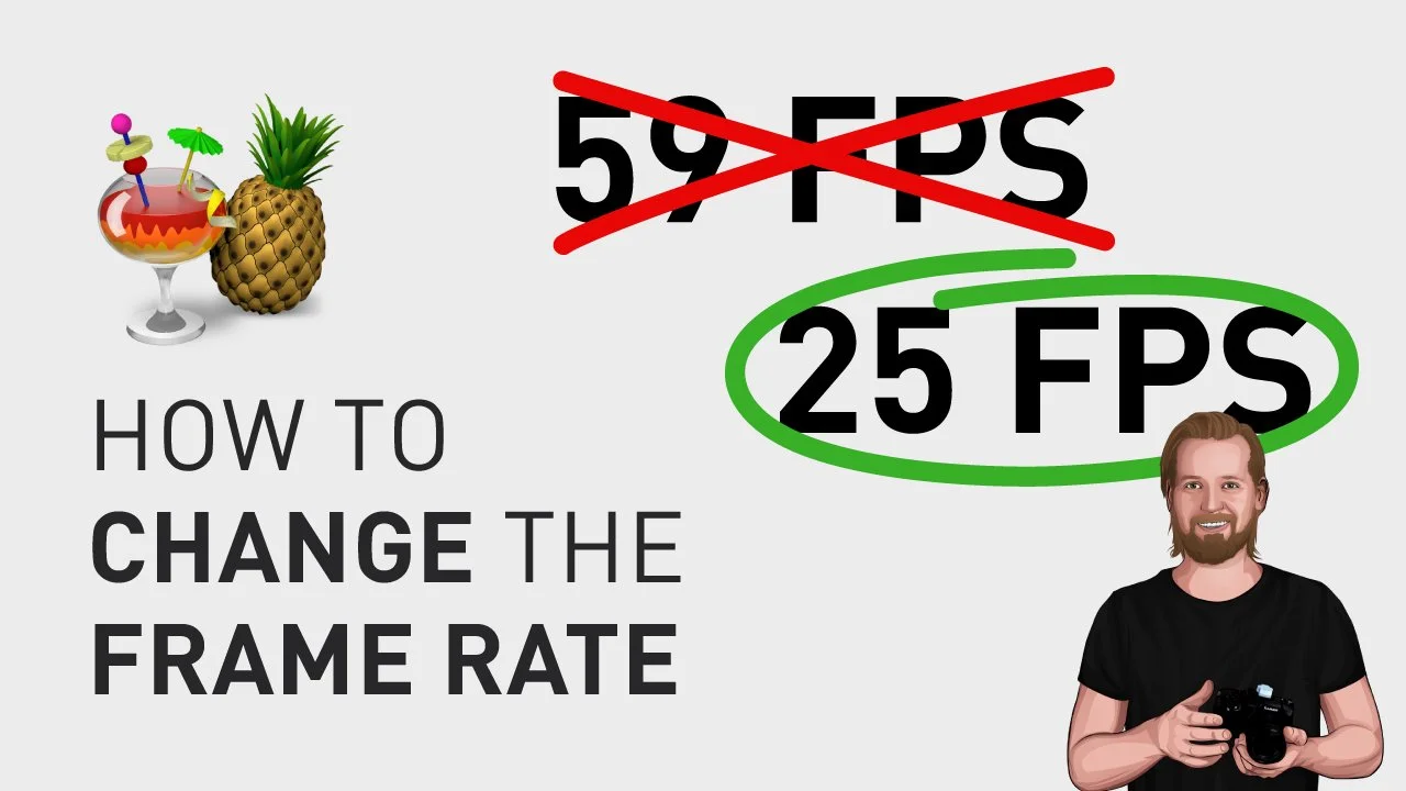 How to change the screen recording to correct framerate — DAVID LINDGREN