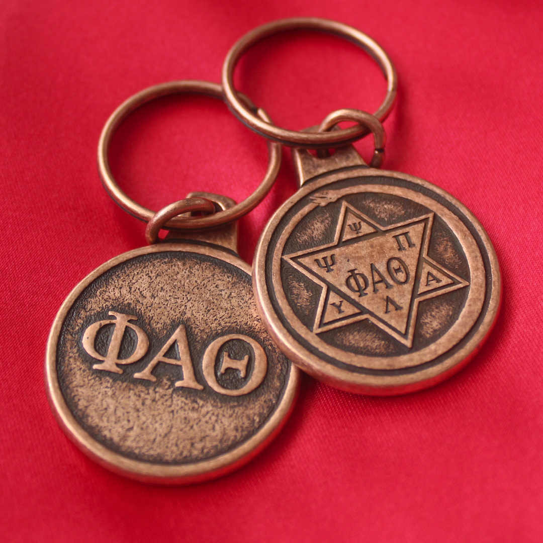 Phi Alpha Theta Metal Keychain — Phi Alpha Theta
