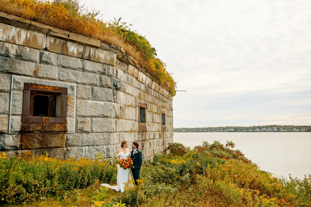 Host Your Wedding on a Maine Island: House Island's Fortland — Fortland
