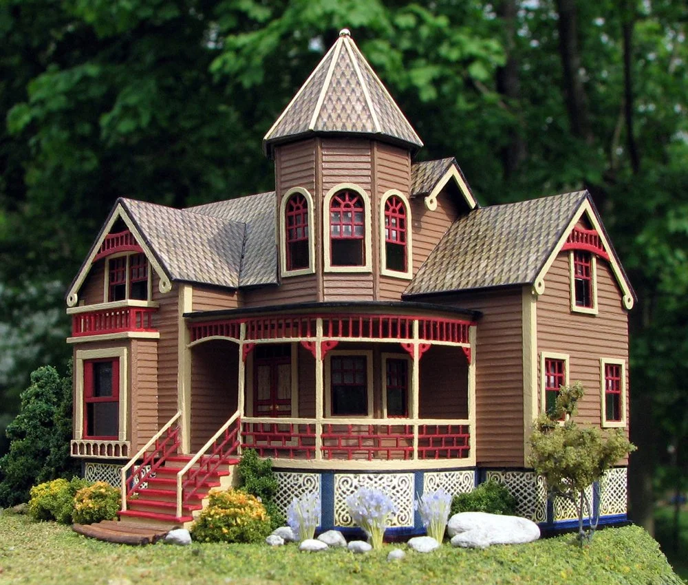 Miniature Victorian Houses
