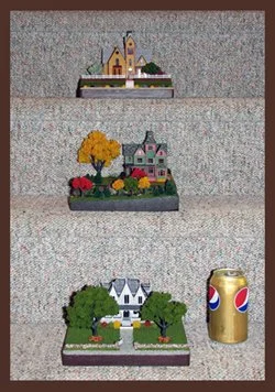 Miniature Victorian Houses