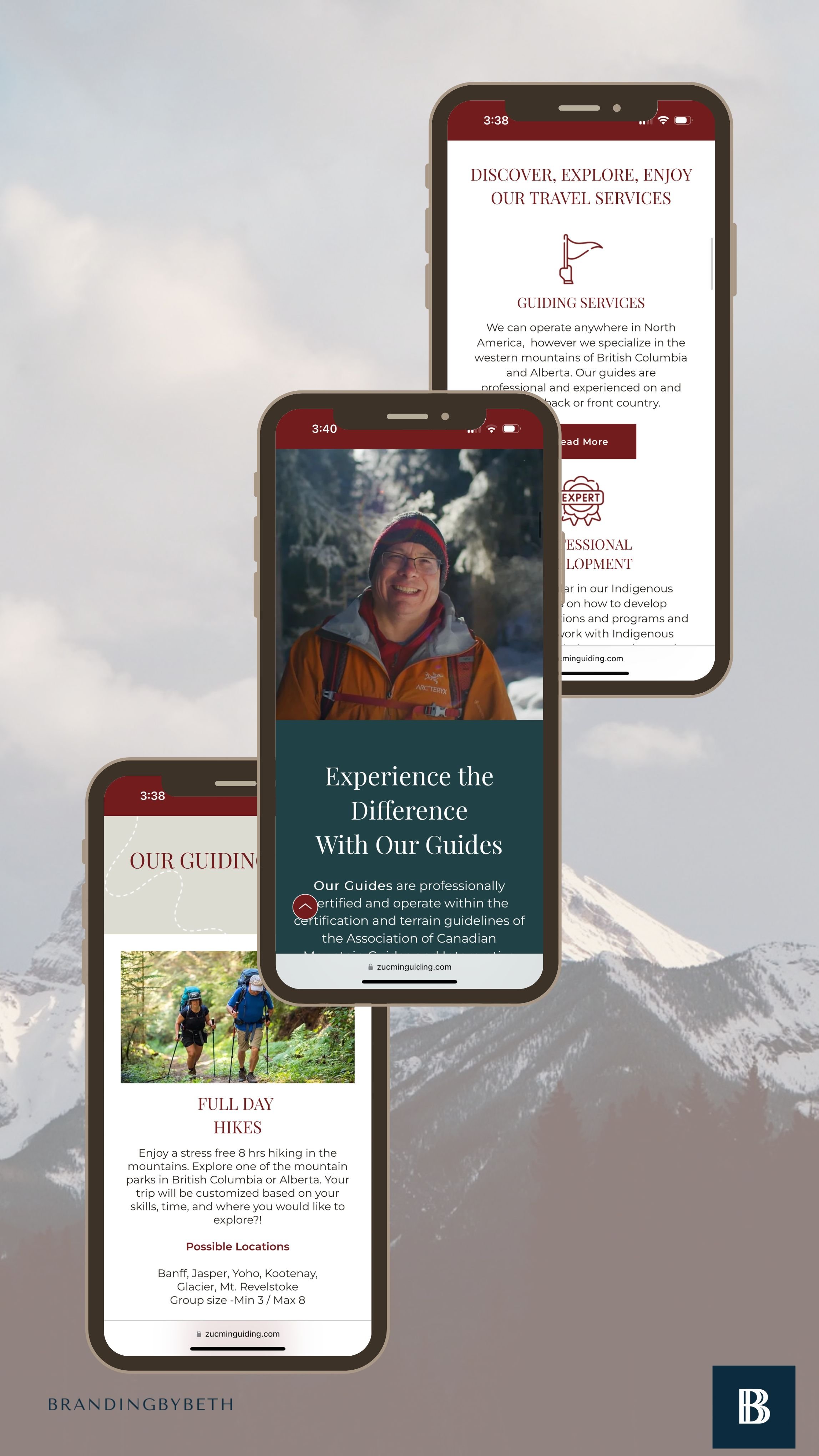 Zuc'min Guiding Website Design — Branding by Beth Zuc'min Guiding Website Design — Branding by Beth
