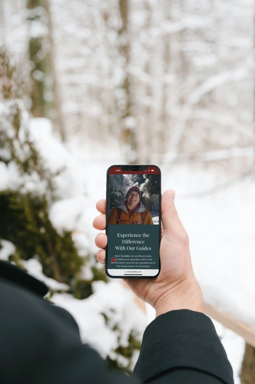 Zuc'min Guiding Website Design — Custom Web and Brand Design for ...