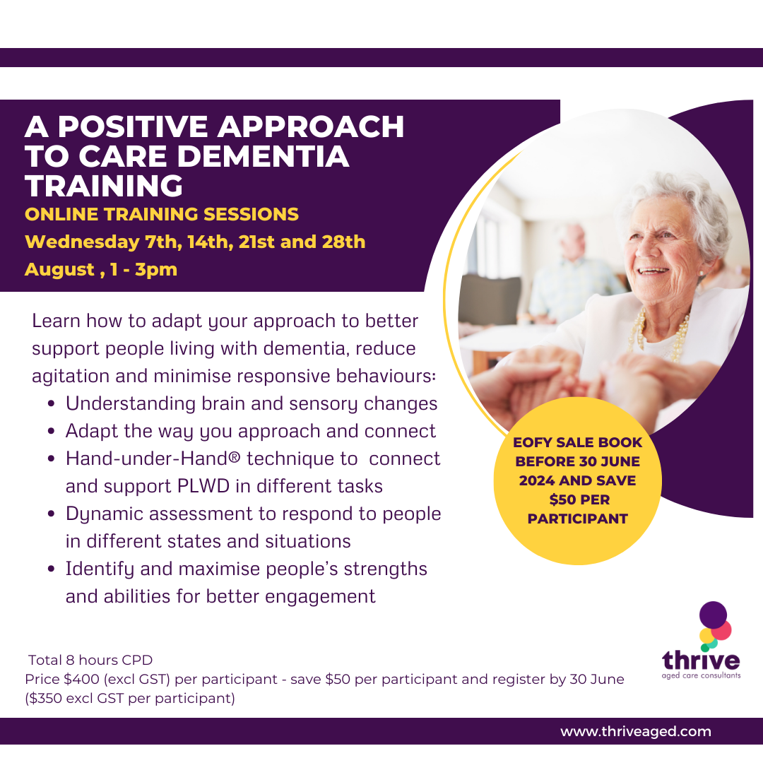 Education & Events — Thrive Aged Care Consultants