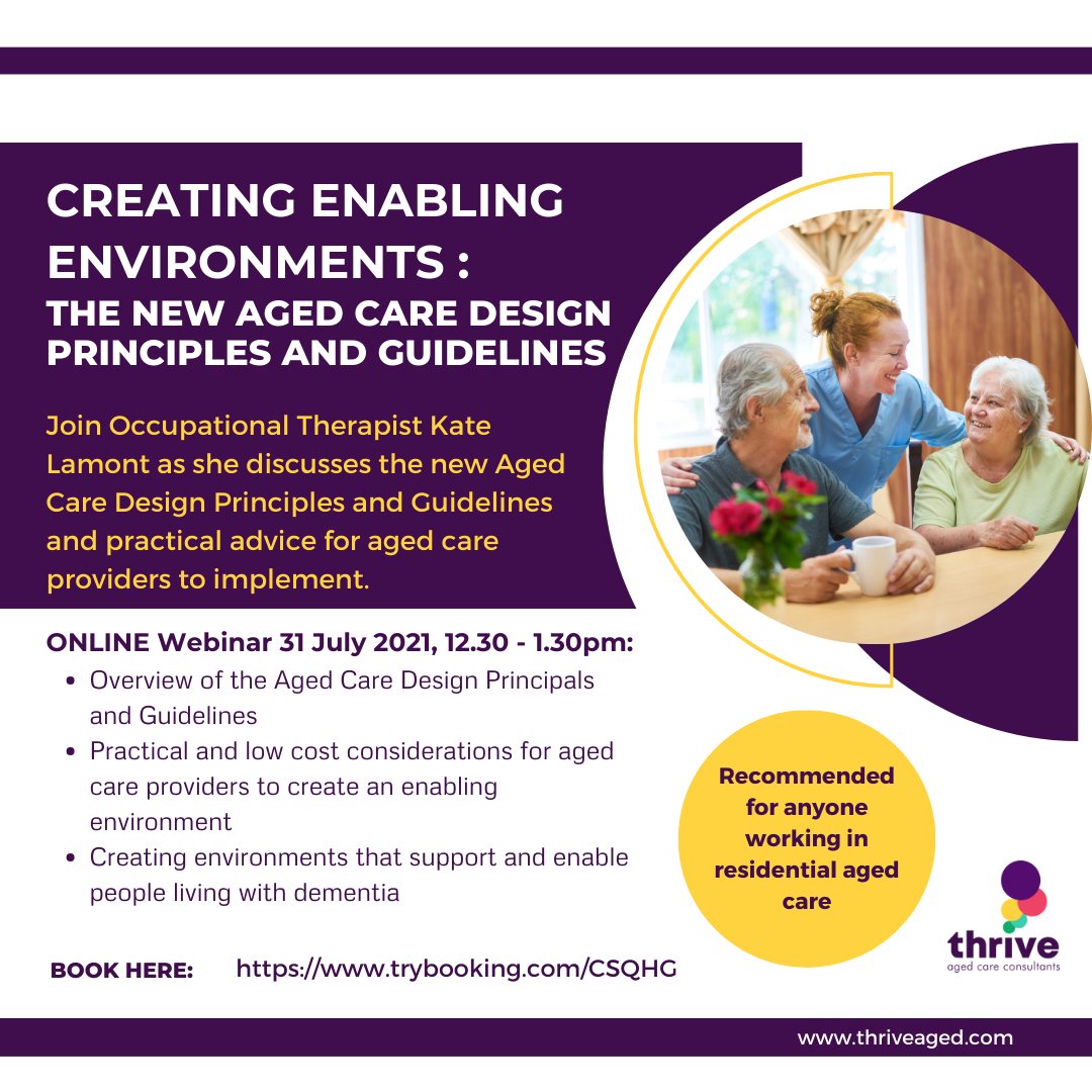 Education & Events — Thrive Aged Care Consultants