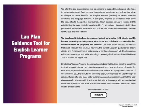 About Lau Plan Guidance Tool — Oakbridge Consulting LLC